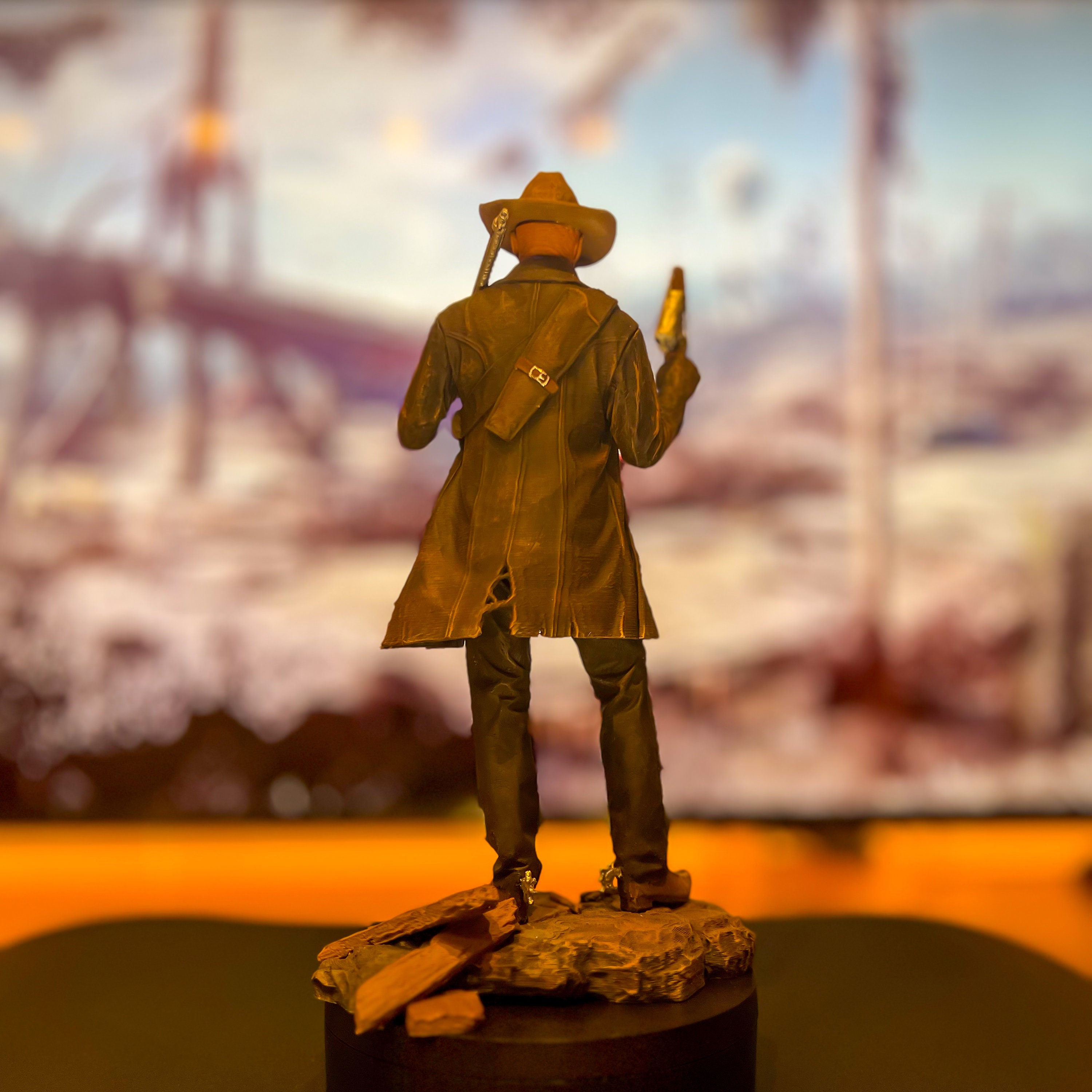 The Ghoul - Fallout Ghoul 3D Printed Figure - Custom Painted, Handmade ...