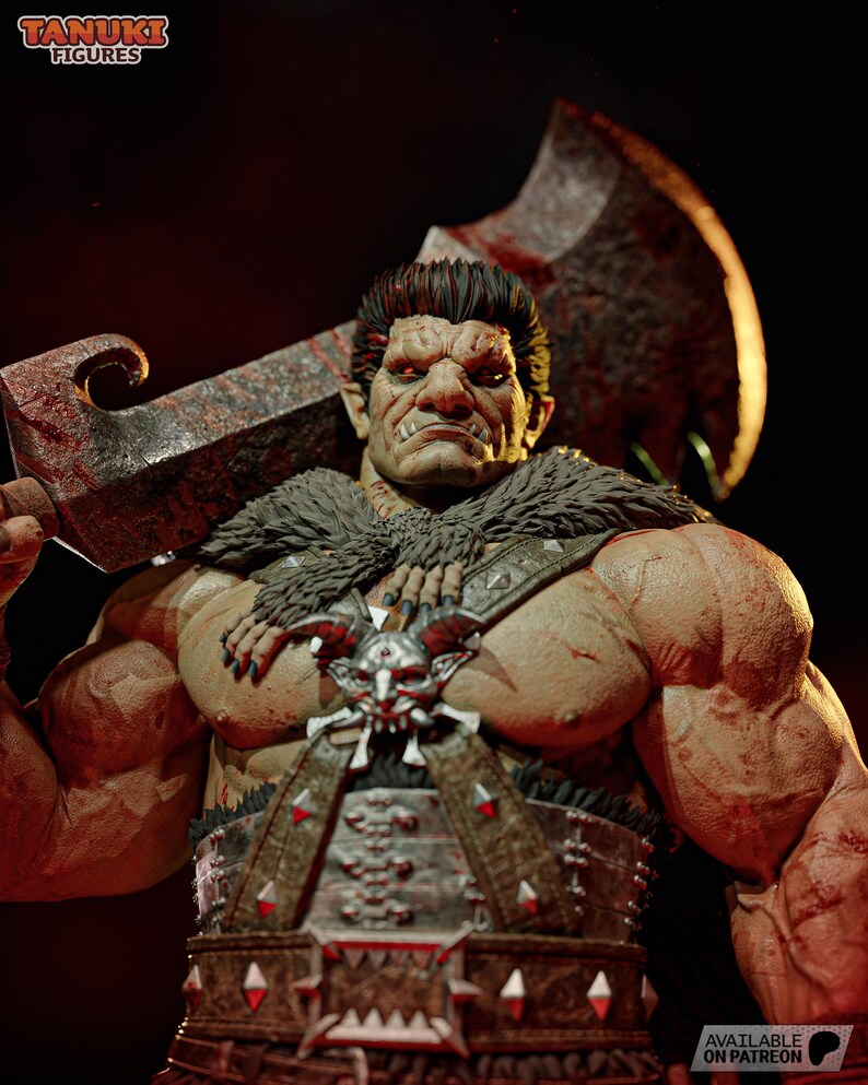 Berserk Zodd Figure: Hand-painted Resin Anime Statue - Etsy