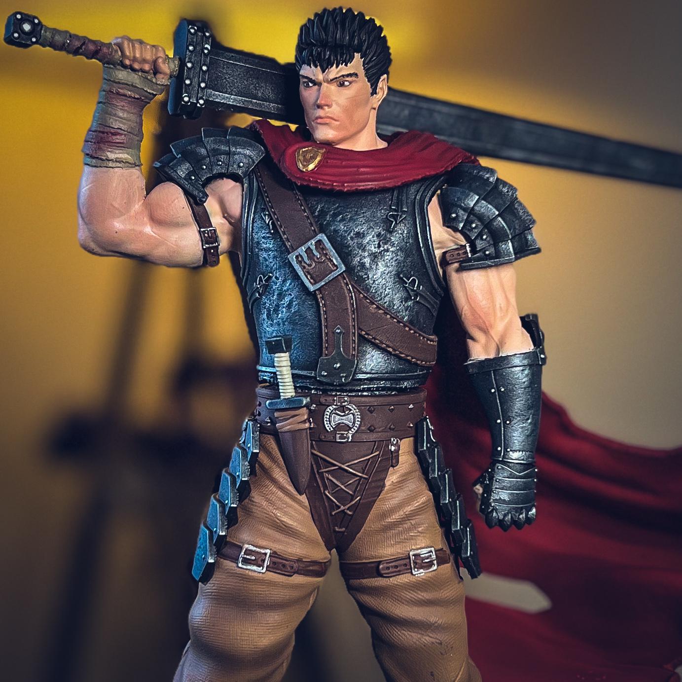 Hand-painted Guts Berserk Figure – Band of the Hawk Era – SLA 3D ...