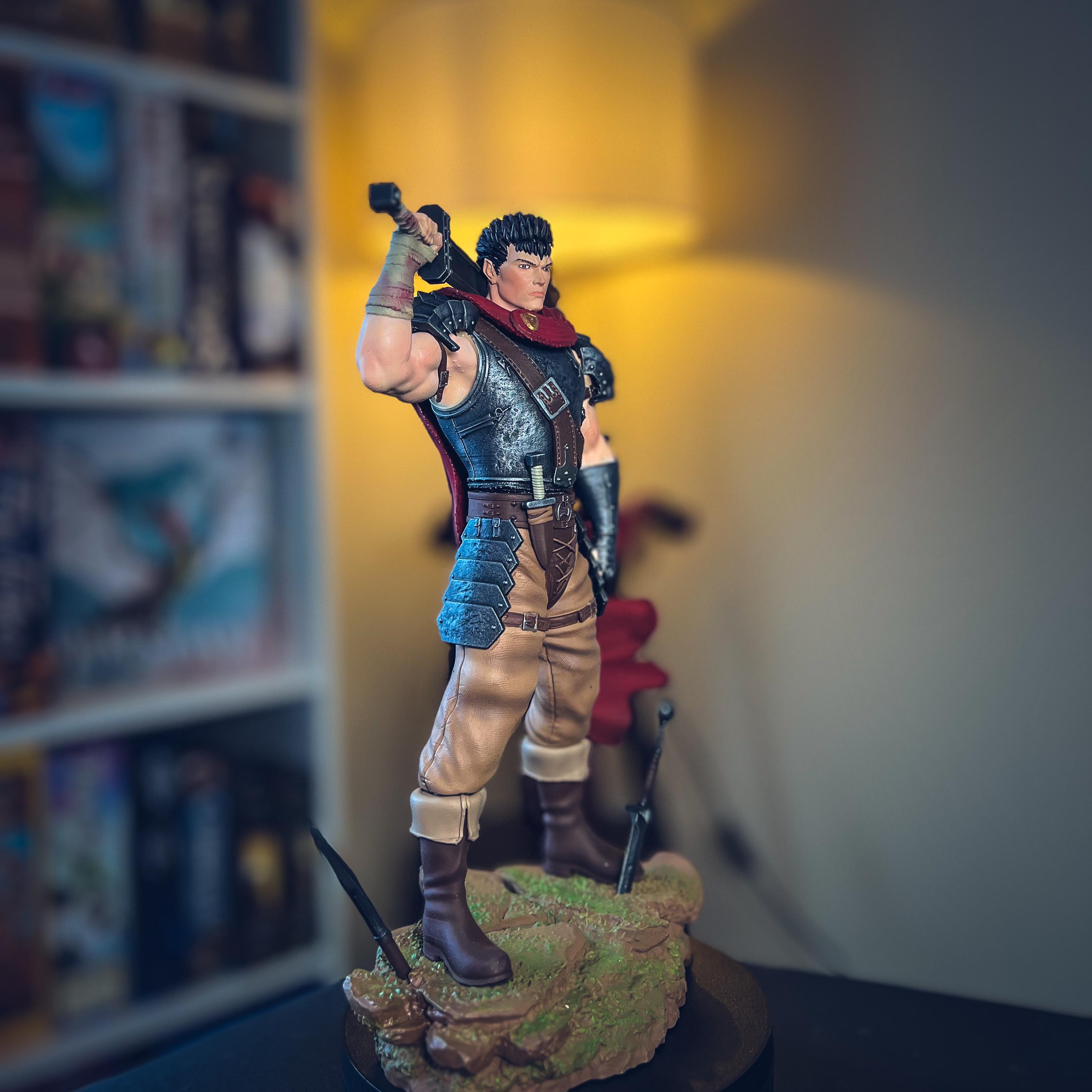 Hand-painted Guts Berserk Figure – Band of the Hawk Era – SLA 3D ...