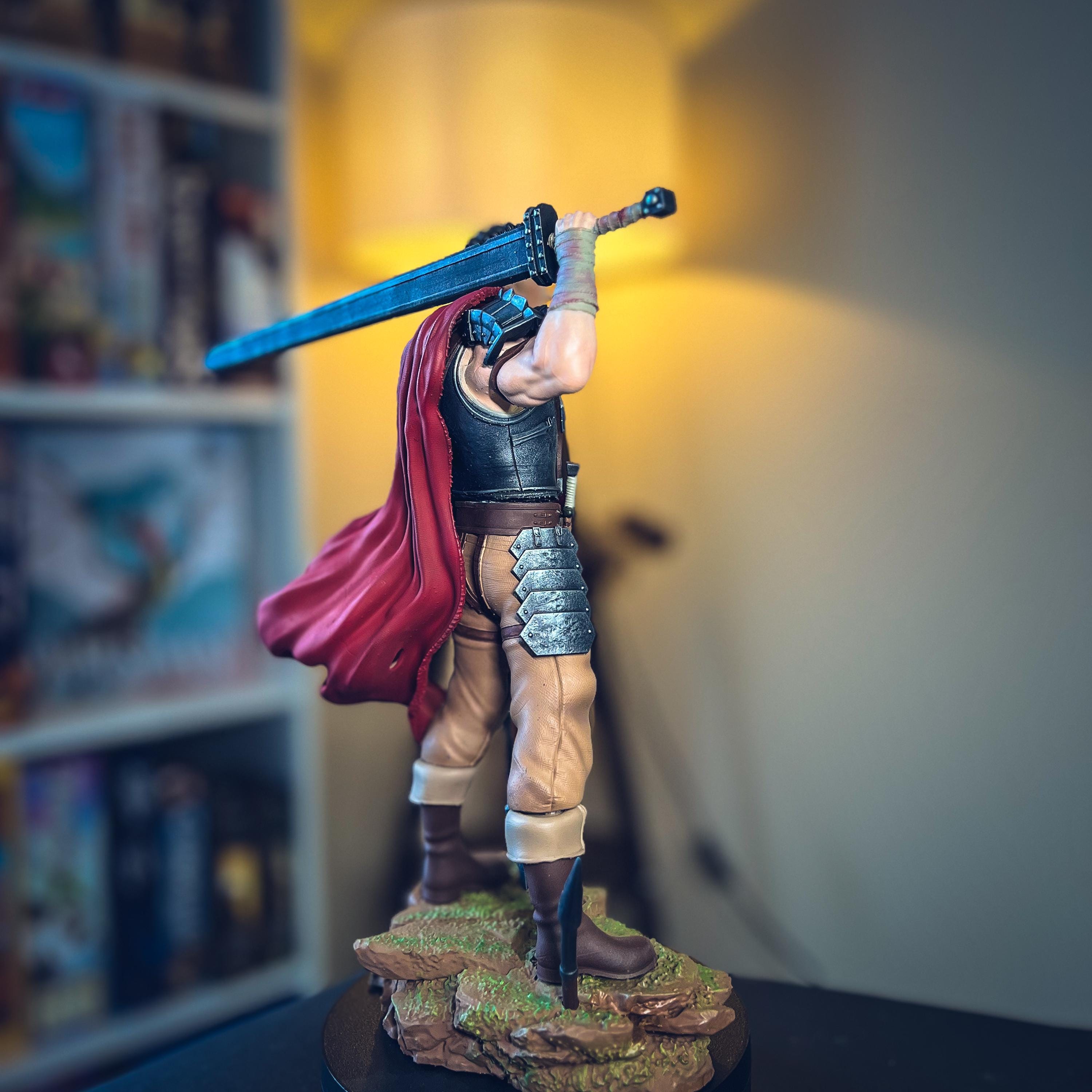 Hand-painted Guts Berserk Figure – Band of the Hawk Era – SLA 3D ...