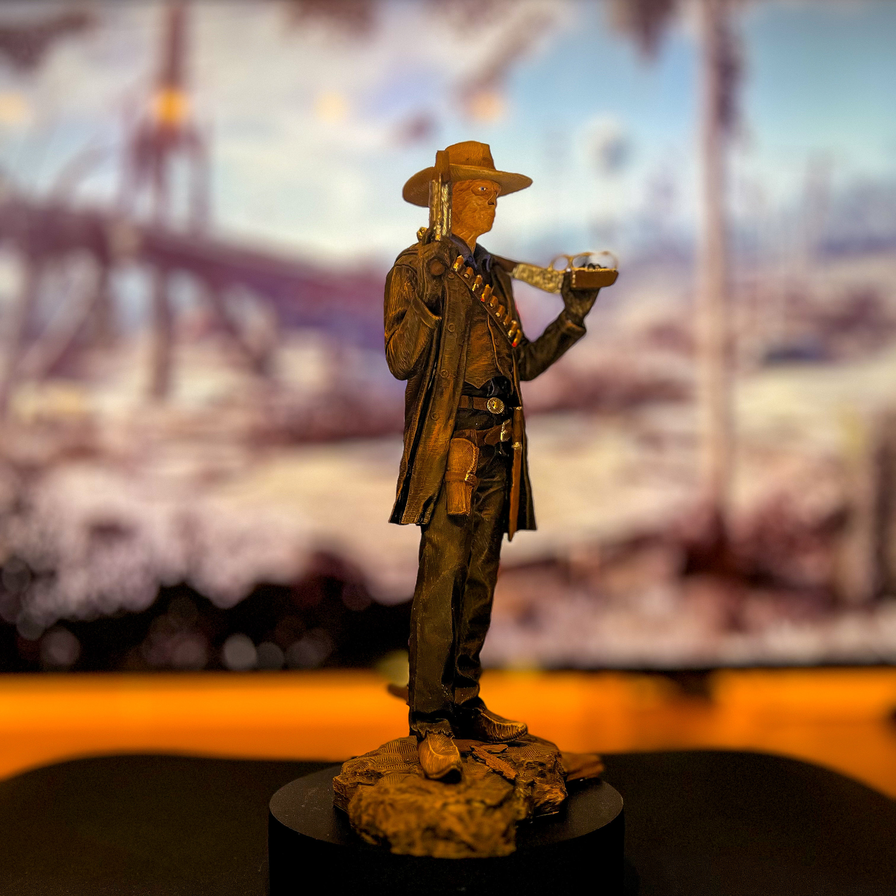 The Ghoul - Fallout Ghoul 3D Printed Figure - Custom Painted, Handmade ...