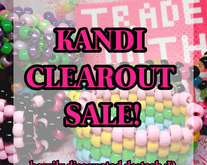 DISCOUNTED KANDI Clearout Sale - Cheap Kandi Cuffs, Necklaces, Perlers ...
