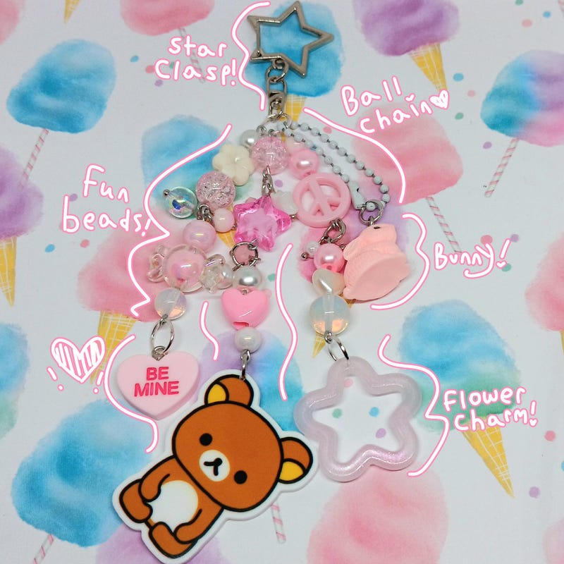 Trinket Keychain Bag - Etsy