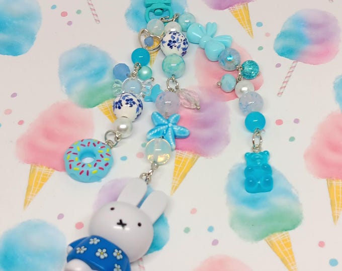Miffy Trinket Charm - Cluttercore Japanese Beaded Bag Phone 2000s Y2K ...