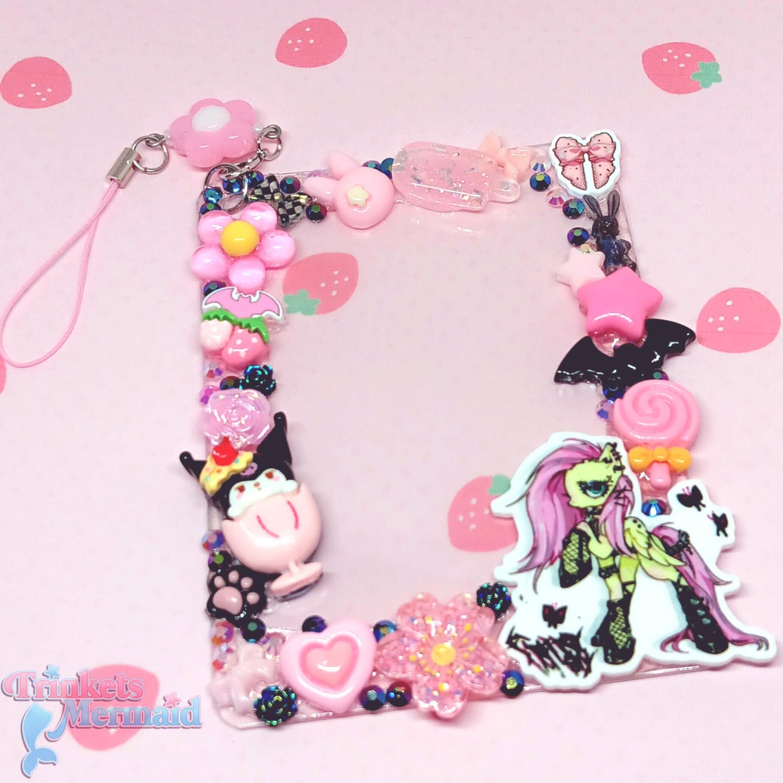 Gothshy Deco Toploader Keychain - MLP Themed, Charm Kawaii Ita Bag ...