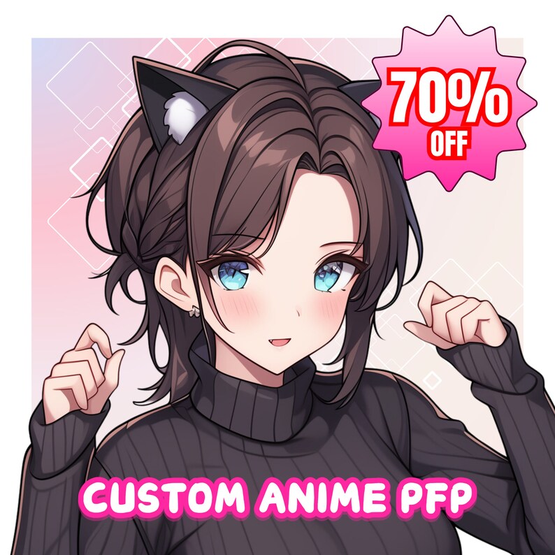 Custom PFP Pfp Anime Profile Icon PFP Commission Anime Custom PFP Art ...