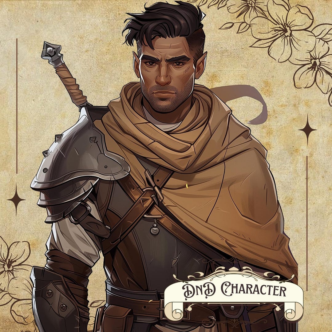 Custom DND Character, DND, Dnd Character Commission,dungeons and ...