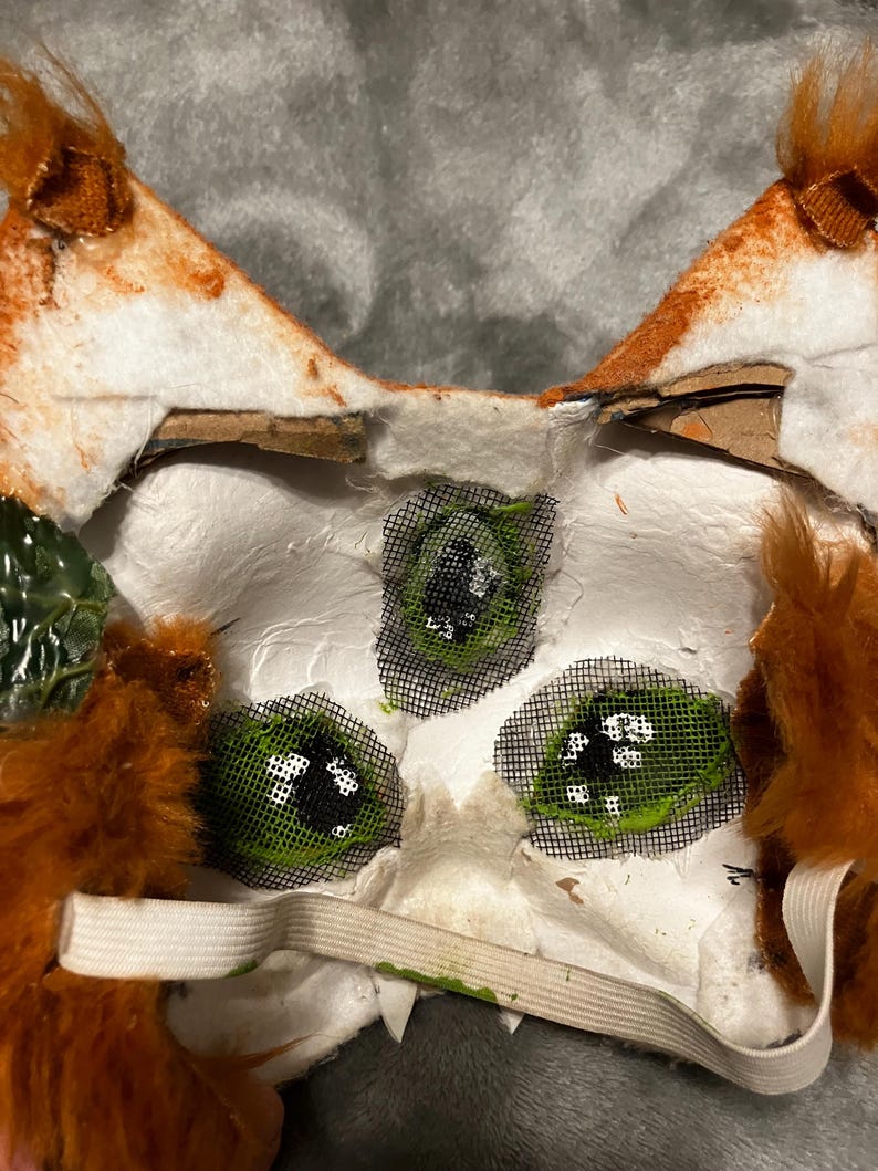 Orange Norwegian Forest Cat Therian Mask - Etsy
