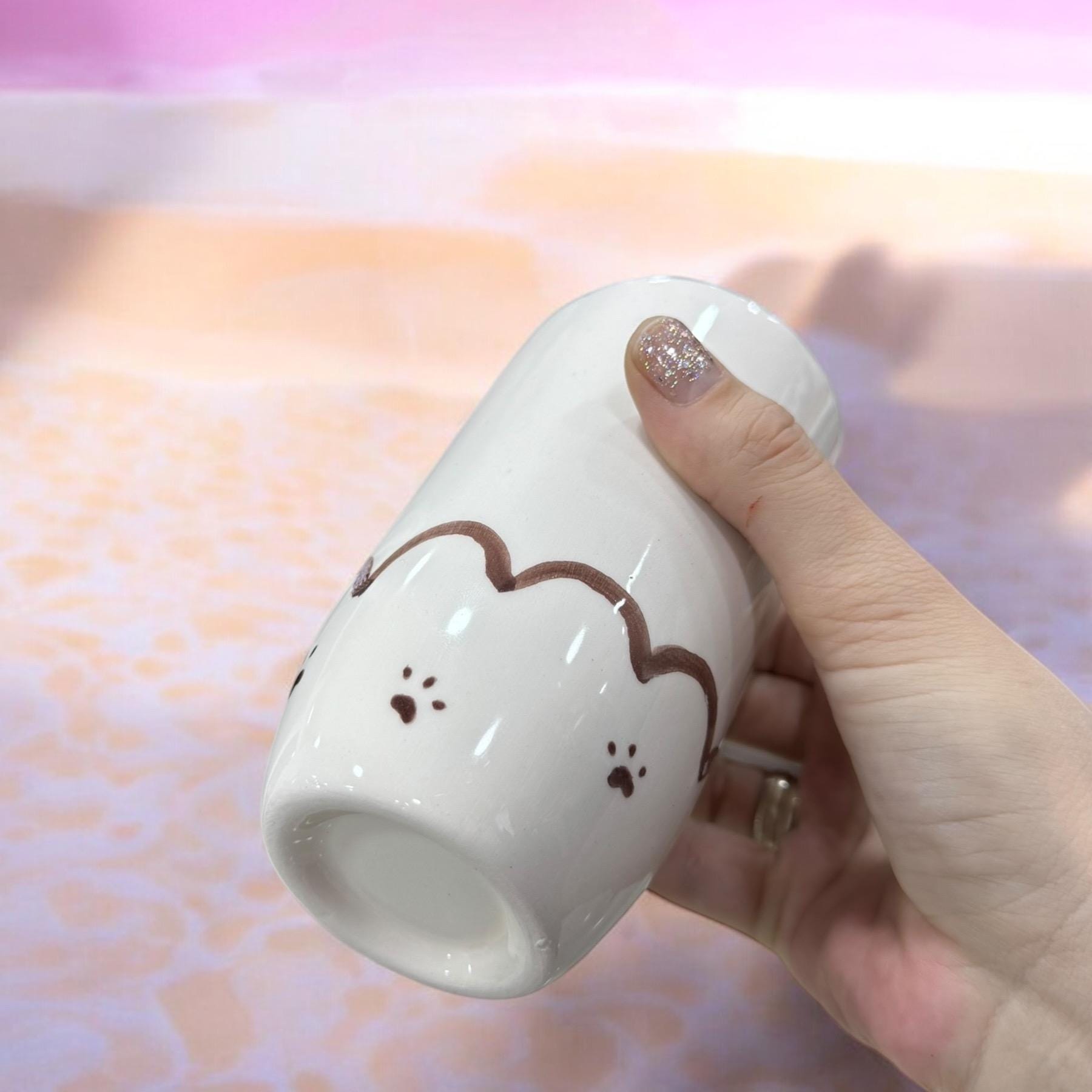 Ceramic Adorable Dog-themed Mug Unique Puppy Mug Gift for Animal Lovers ...