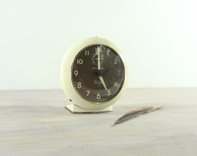 Vintage Cream Colored Westclox Big Ben Alarm Clock - Etsy