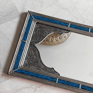 Handmade Arab Style Wall Mirror – Moroccan Arch Mirror for Bathroom ...