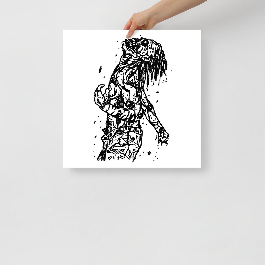 Decay Poster Rotting Horror Original Dark Art - Etsy