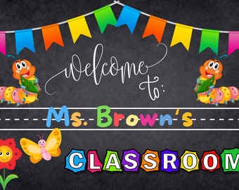 Classroom Decor, Door Sign, Teacher Printable, Door Sign Decoration ...