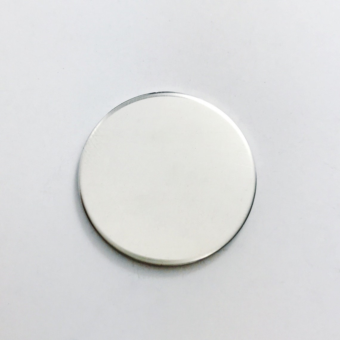 3/4 Inch 14g Pewter Disc Stamping Blank 3 Pack | Etsy