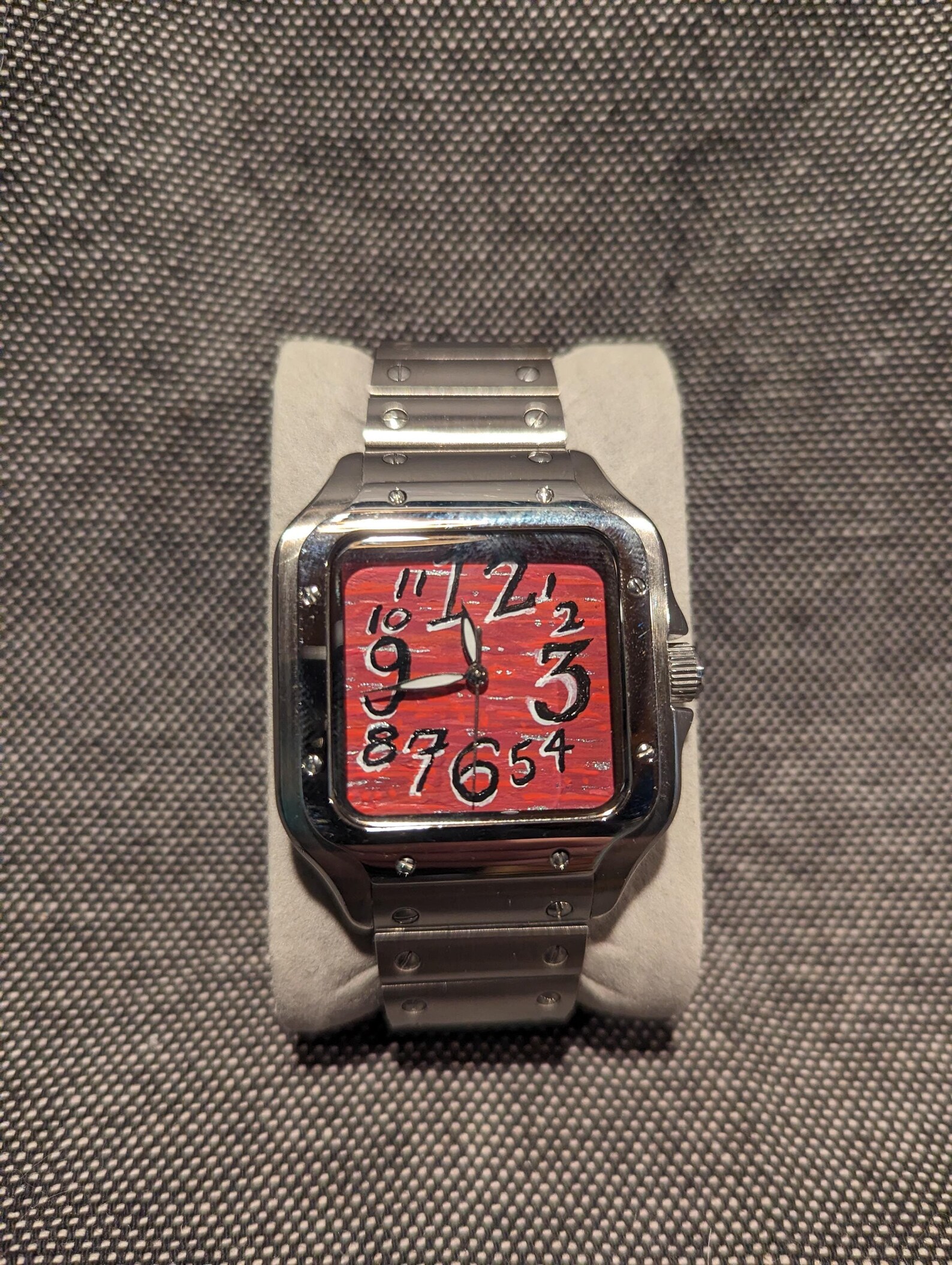 Custom Watch. Hand Painted Dial and Rotor. - Etsy