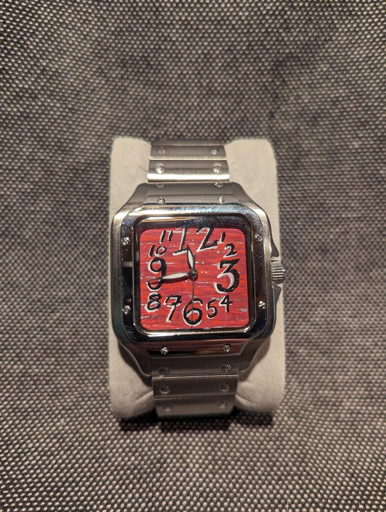 Custom Watch. Hand Painted Dial and Rotor. - Etsy