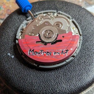 Custom Watch. Hand Painted Dial and Rotor. - Etsy