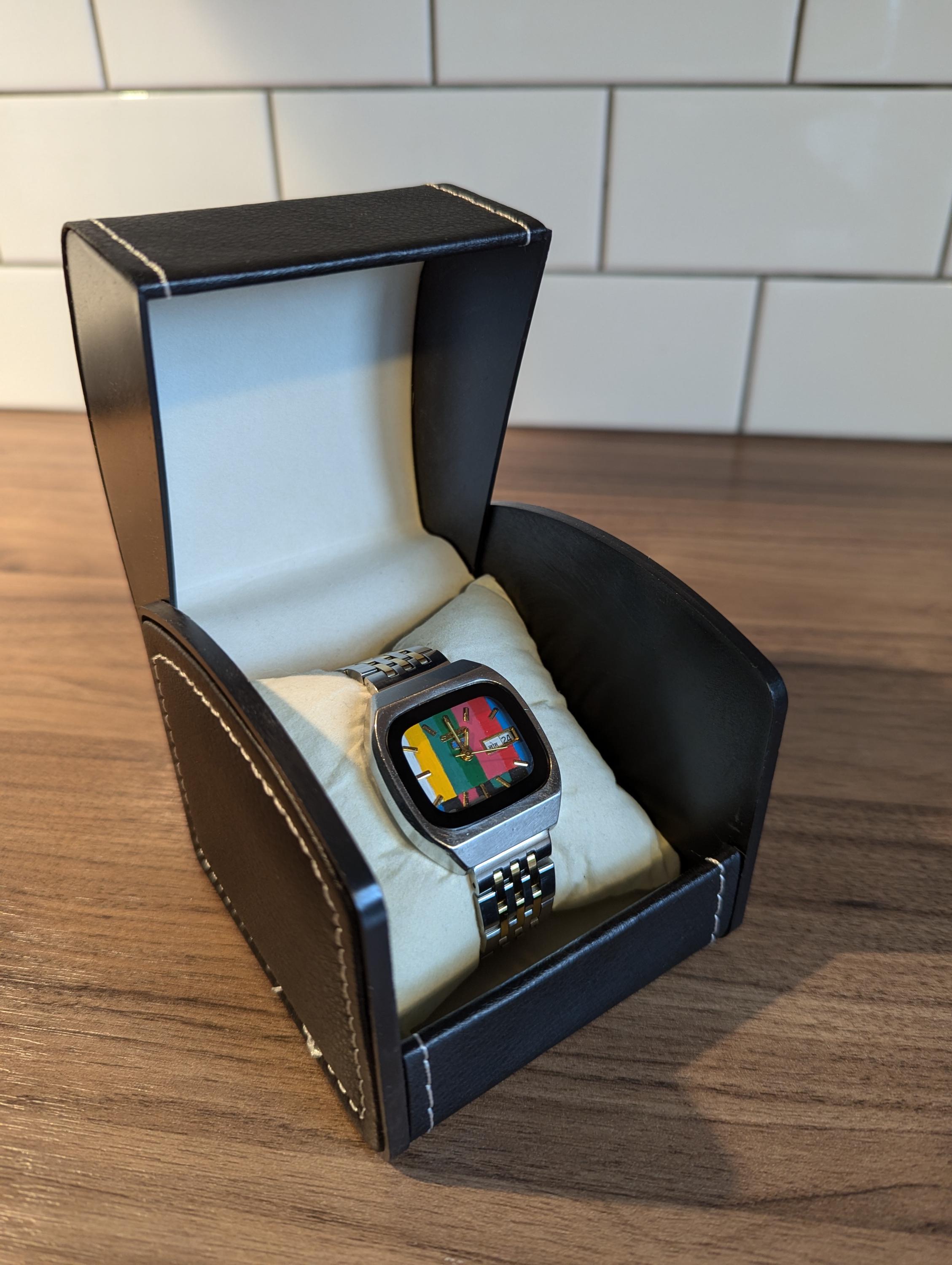 Custom Watch. Hand Painted Dial and Rotor. - Etsy