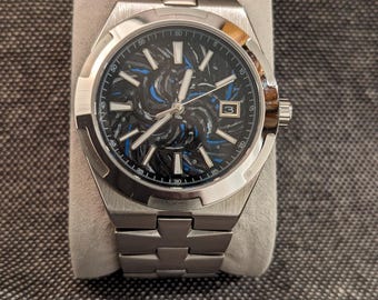 Custom Watch. Hand Painted Dial and Rotor. - Etsy