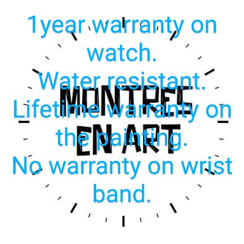 Custom Watch. Hand Painted Dial and Rotor. - Etsy