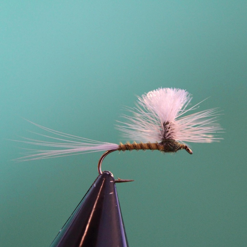 3-pack, Blue Winged Olive Parachute Dry Fly - Etsy
