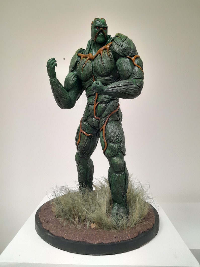 1/4 Scale Swamp Thing Statue | Fan Art Sculpture | Fast Cast Resin Cast ...