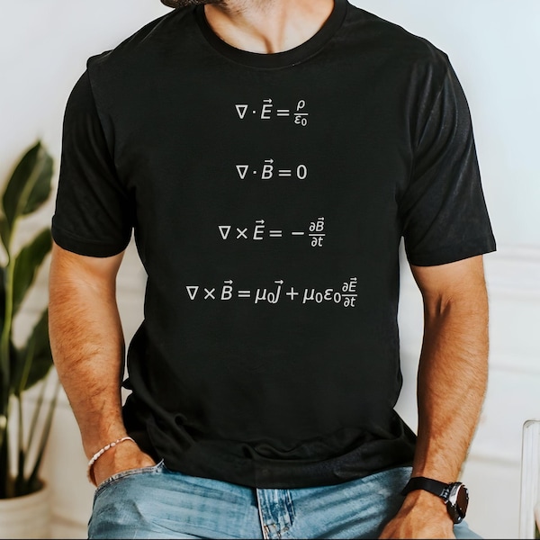 Physics T Shirt - Etsy