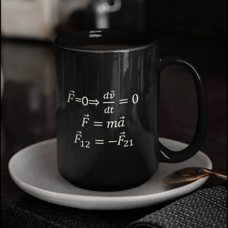 Isaac Newton Mug, Isaac Newton, Principles of Physics, Principles of ...
