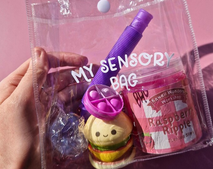 Sensory & Slime Personalised Gift Bag - Perfect Christmas Gift for Both ...
