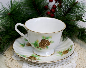 Pine cone china | Etsy