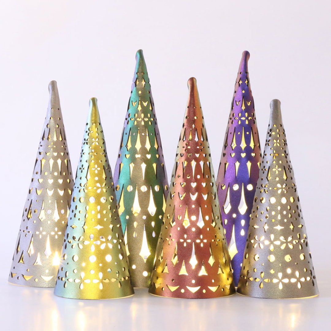 Holiday Tree Light Decorations | Christmas Luminaria | Holiday Tree ...