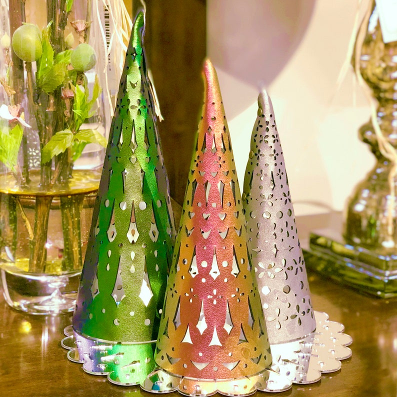 Holiday Tree Light Decorations Christmas Luminaria Holiday - Etsy