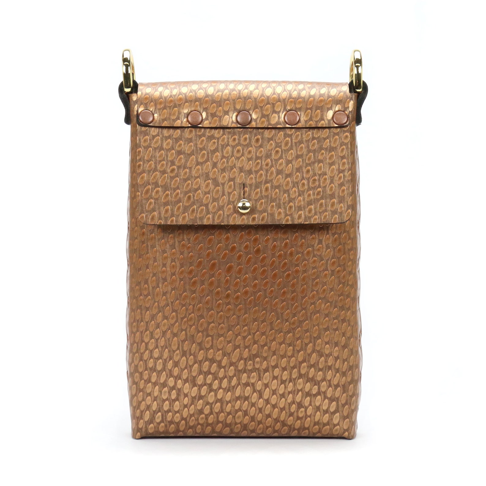 Copper Mobile Bag Copper Cell Phone and Travel Bag Vegan - Etsy