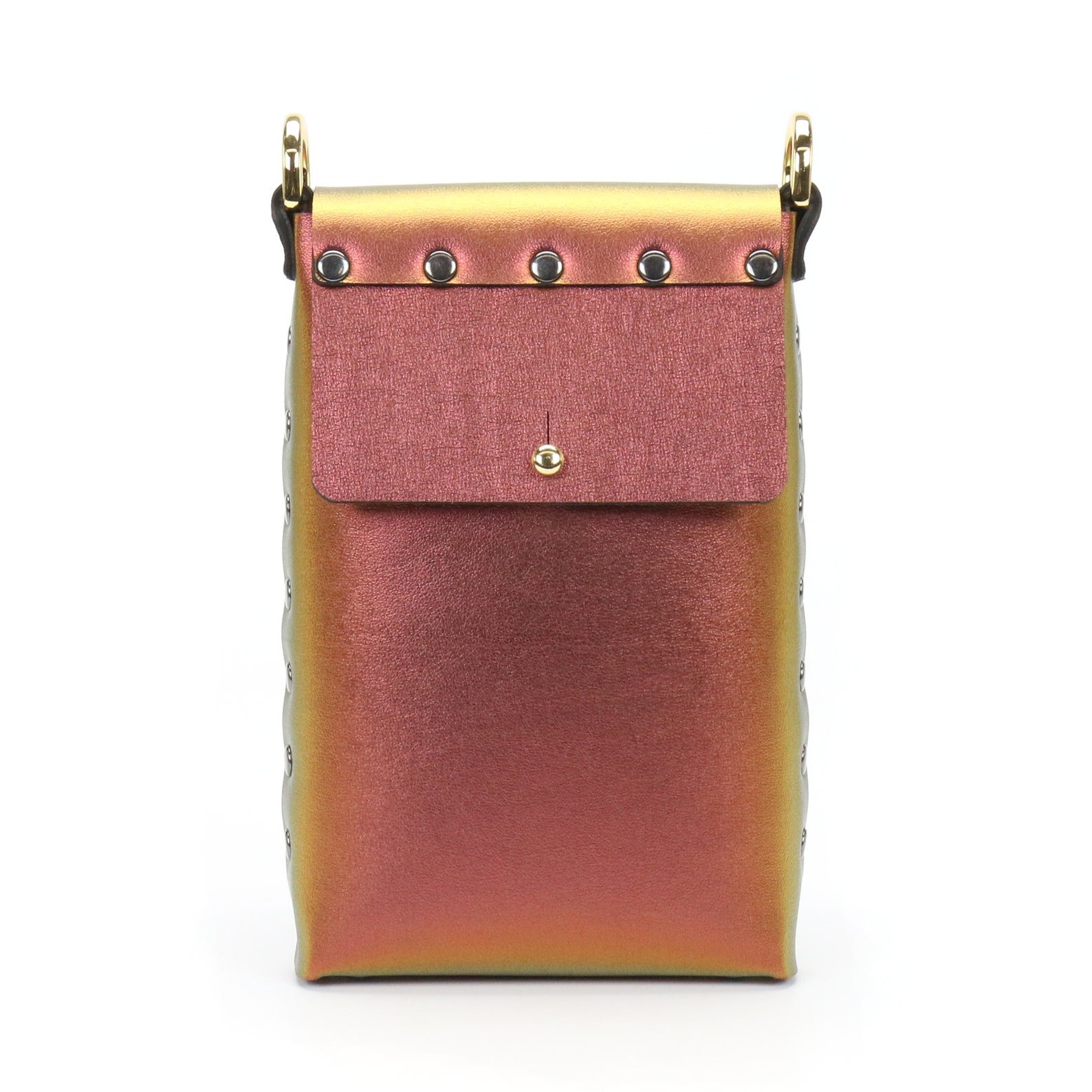 Ruby Mobile Bag Ruby Red Iridescent Cell Phone and Travel - Etsy