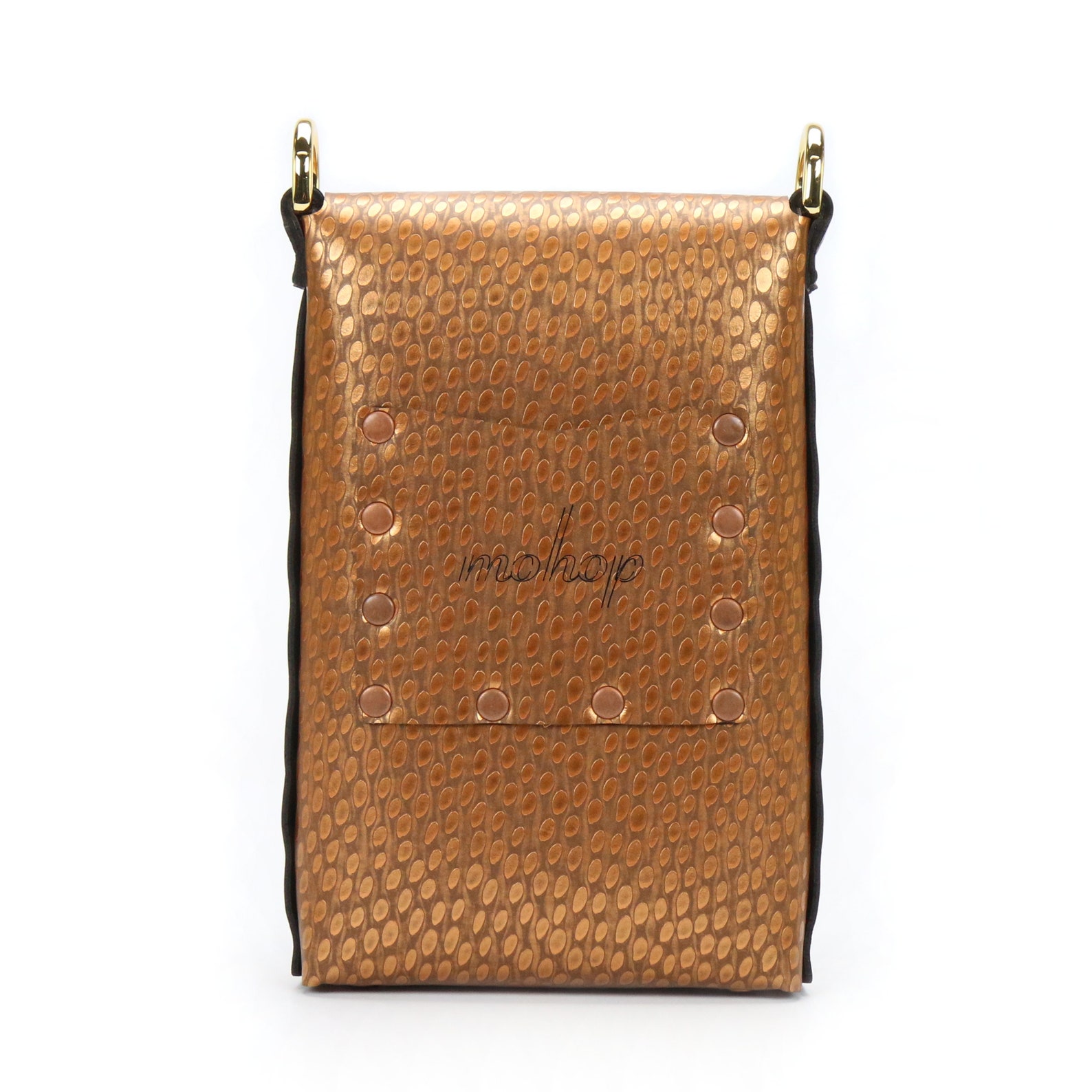 Copper Mobile Bag Copper Cell Phone and Travel Bag Vegan - Etsy