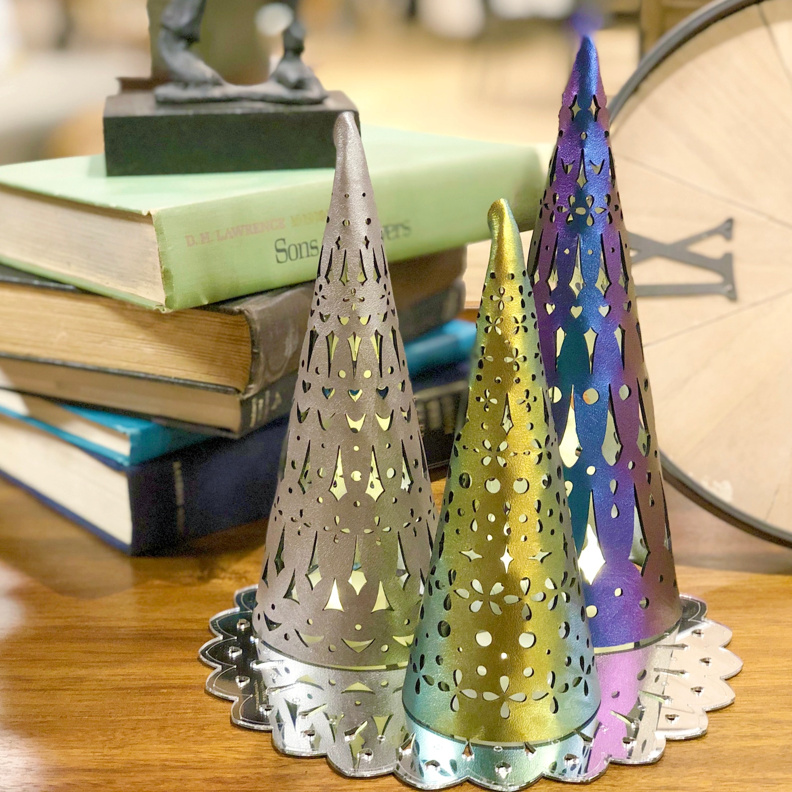 Holiday Tree Light Decorations Christmas Luminaria Holiday - Etsy