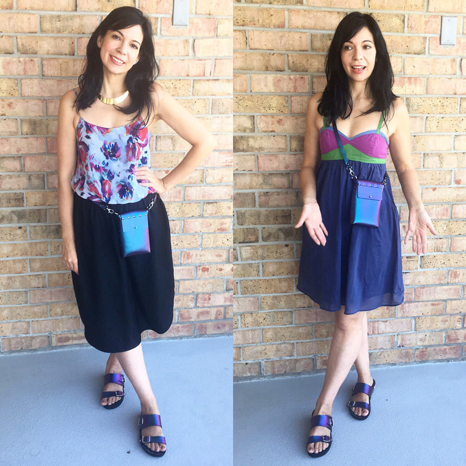 Copper Mobile Bag Copper Cell Phone and Travel Bag Vegan - Etsy