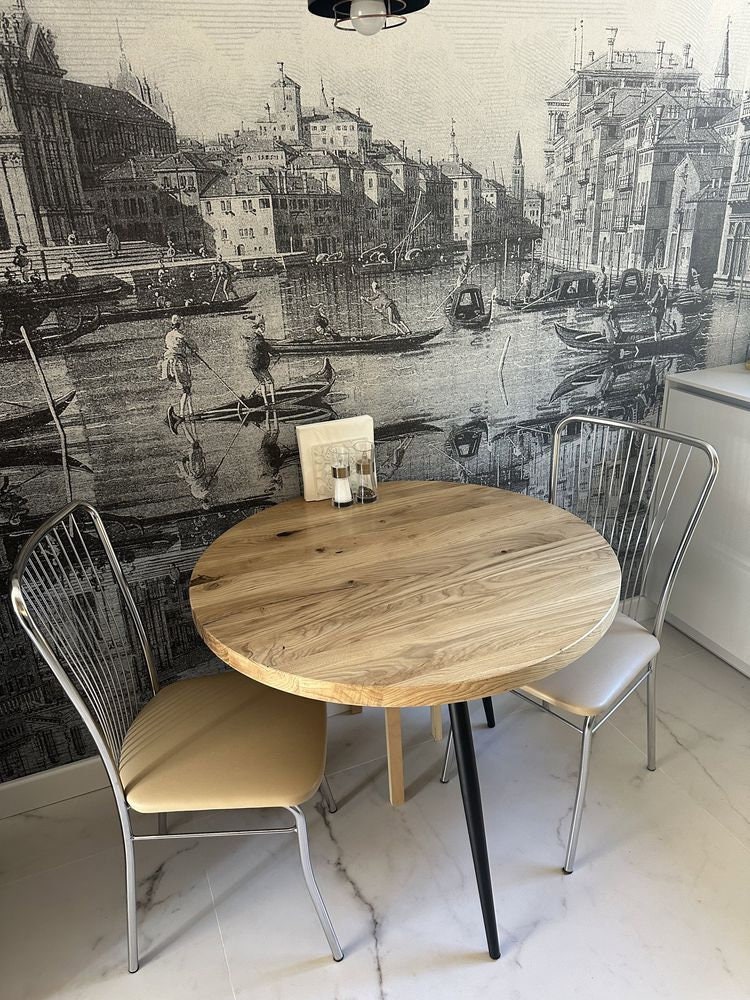 Solid Oak Round Tabletops, Solid Rustical Oak Round Tabletops, Oak ...