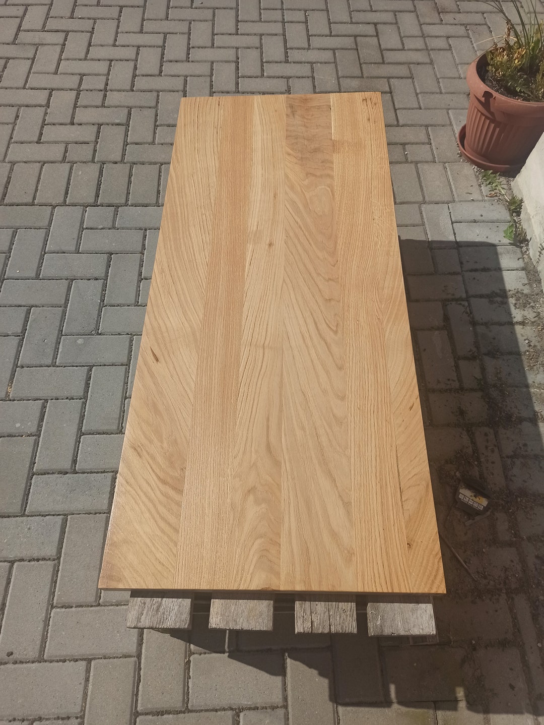 Solid Oak Tabletops, Oak Tabletop, Natural Oak, Solid Oak, Custom-made ...