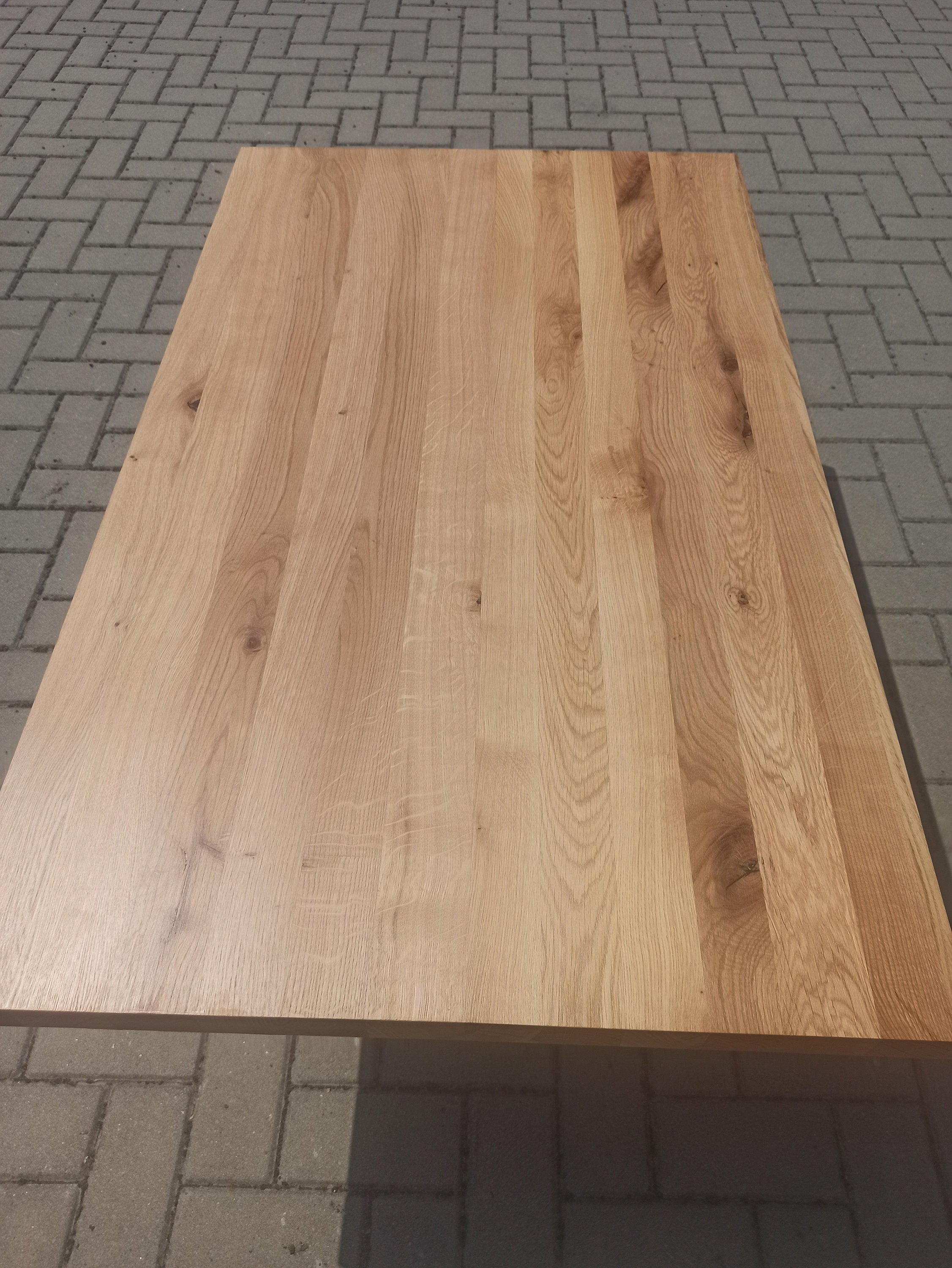 Solid Oak Tabletops, Oak Tabletop, Natural Oak, Solid Oak, Custom-made ...