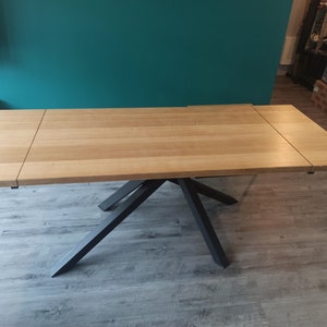 Custom Solid Oak Tables, Oak Table – Handcrafted Elegance for Your Home - Etsy