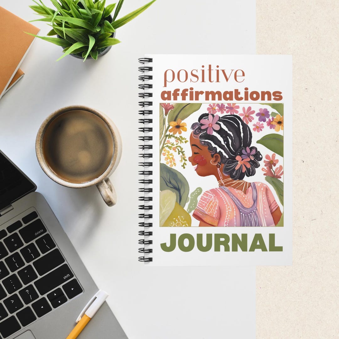 Afrocentric Positive Affirmations Journal – Black Women & Teens - Etsy