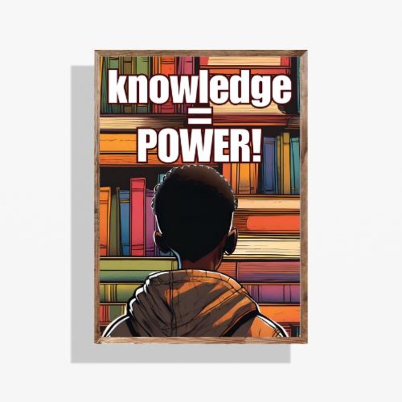 Black Reading Posters - Etsy