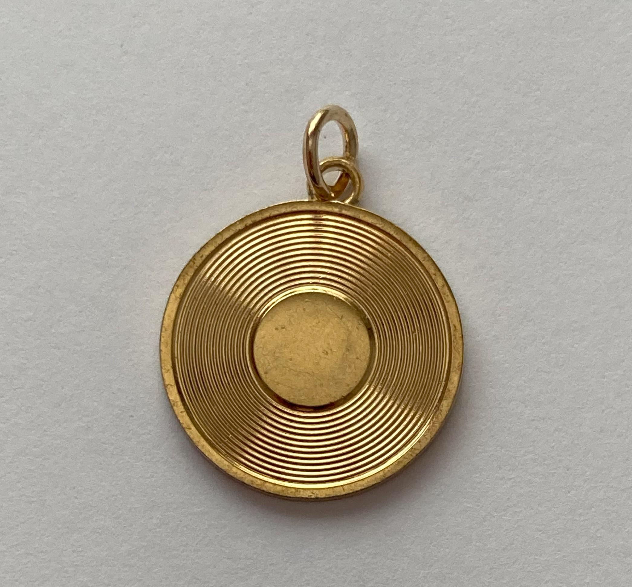 Mid-century Vintage Vinyl Record 1960s Charm or Pendant - Etsy