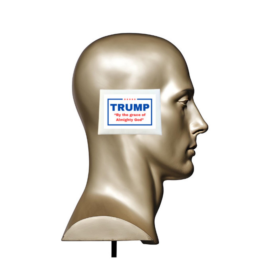 Trump Ear Bandage by the Grace of Almighty God - Etsy