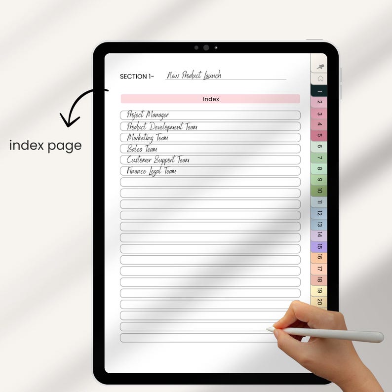 Remarkable Paper Pro to Do List, Remarkable 2 Hyperlinked PDF Template ...