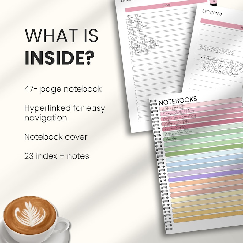 Remarkable Paper Pro Notebooks Bundle, Remarkable 2 Templates ...
