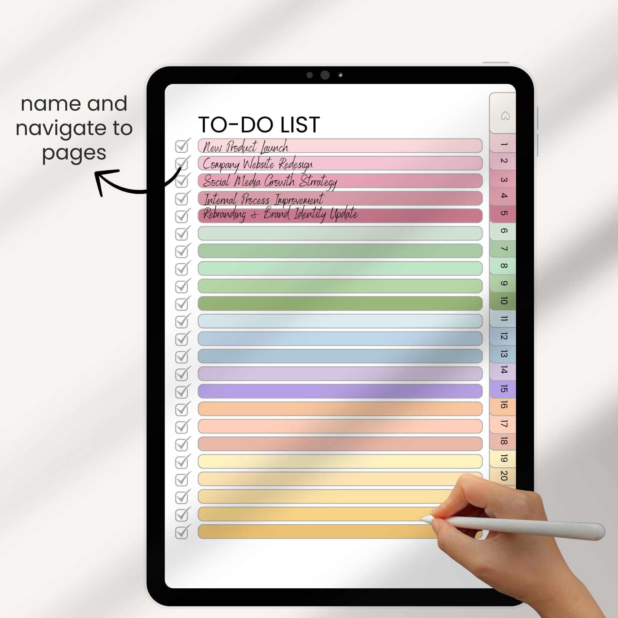 To Do List Notebooks for Remarkable Paper Pro, to Do List for ...