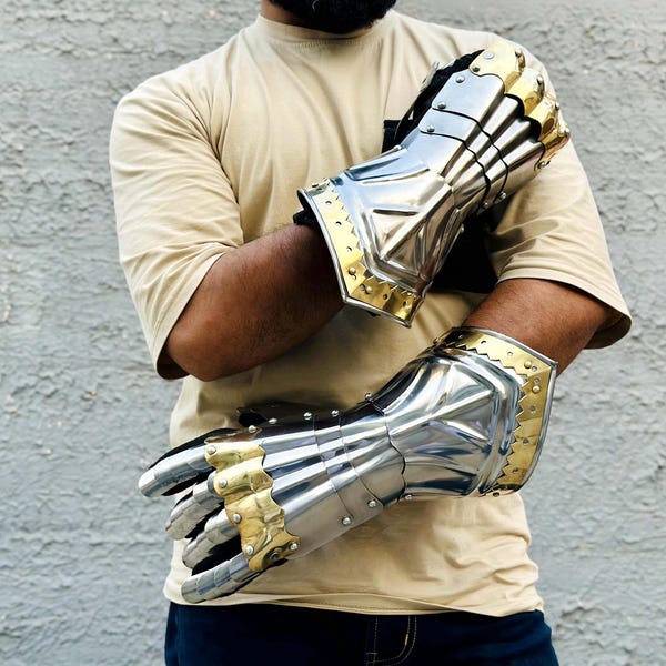 Gothic Gauntlet - Etsy